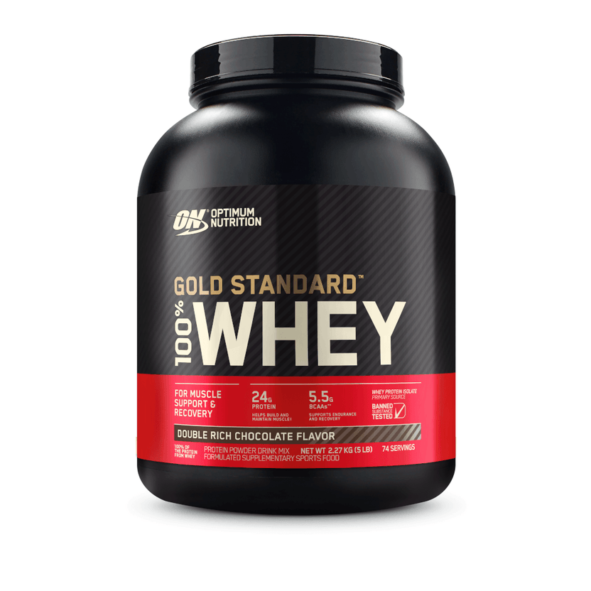100% Whey Optimum Nutrition Gold Standard Chocolate 2,27kg - 5 Lbs | Globalbev