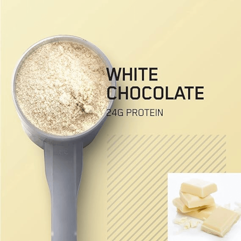 100% Whey Optimum Nutrition Gold Standard Chocolate Branco 2,27kg - 5 Lbs | Globalbev