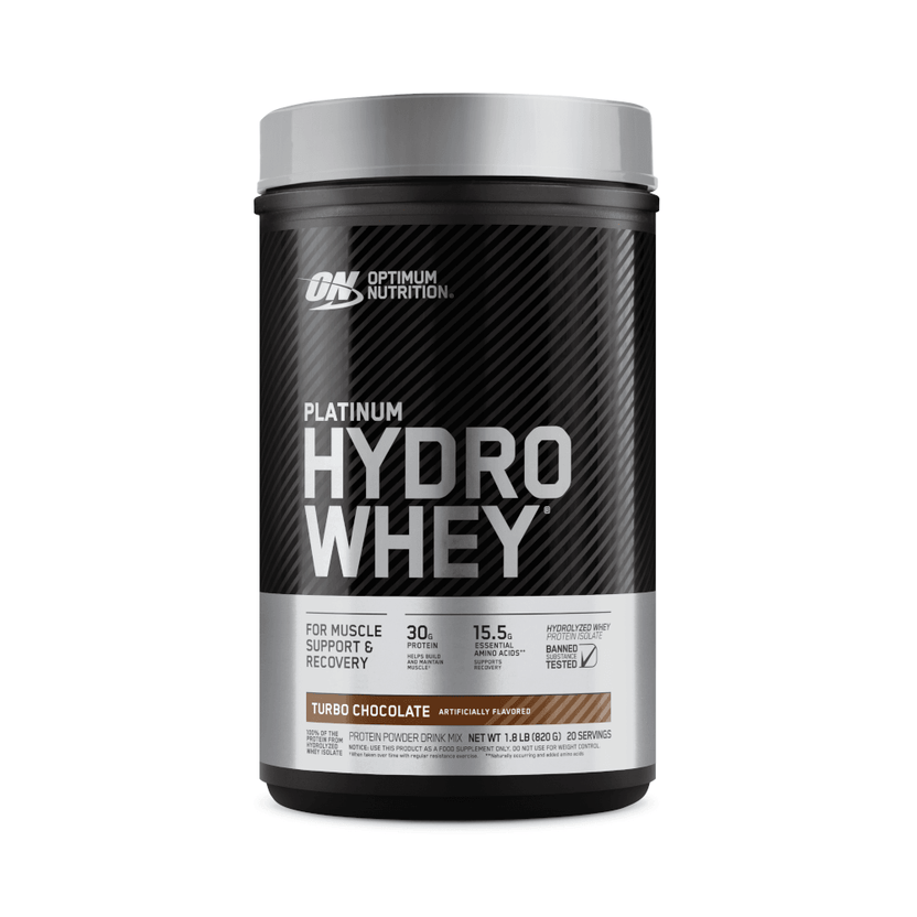 Platinum Hydro Whey Optimum Nutrition Chocolate 820g - 1.80 Lbs | Globalbev